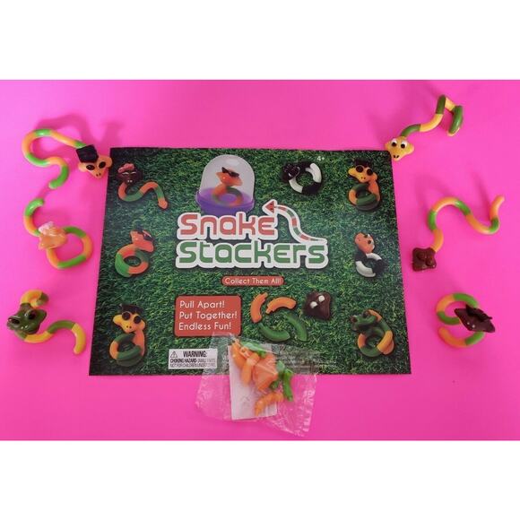 Unbranded | Other | Wacky Snake Stackers Fidget Toy Puzzles Sensory ...
